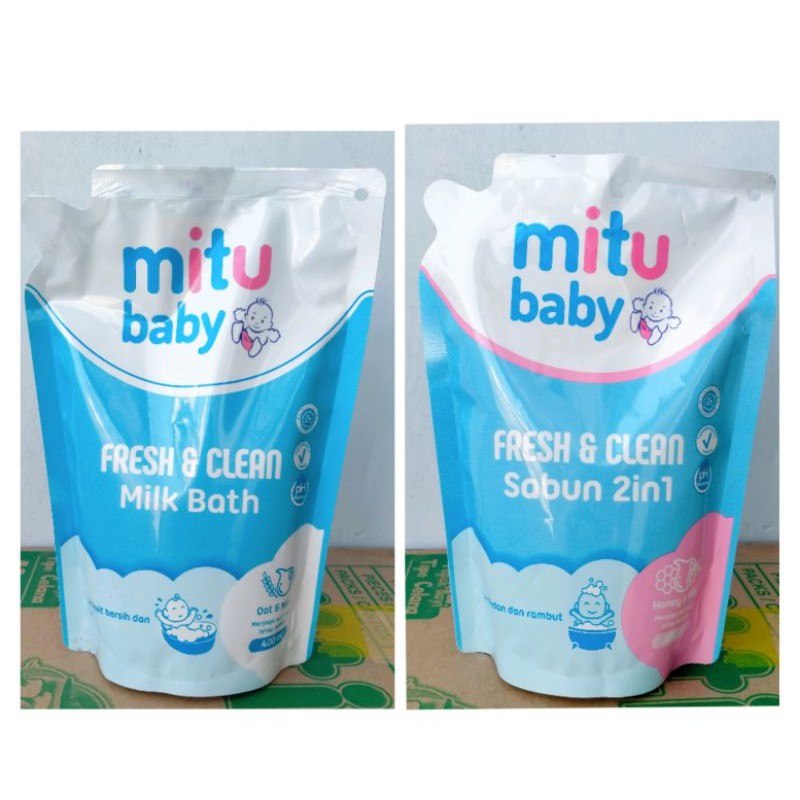 Jual Mitu Baby Milk Bath/Mitu 400ml (1pc=0,55kg) | Shopee Indonesia