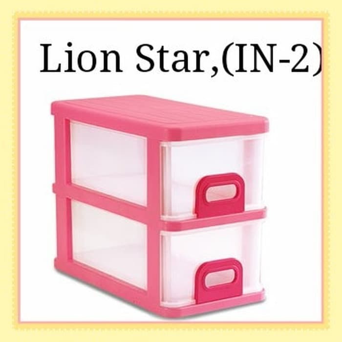 Jual Rak Container/Kontainer Laci Besar, Lion Star, (IN-2). | Shopee ...