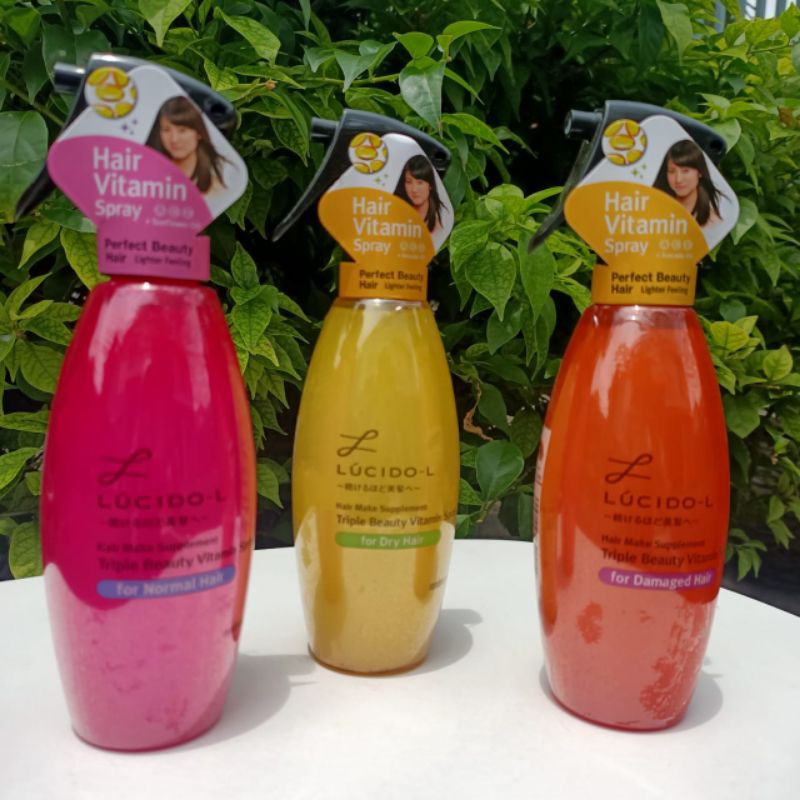 Jual lucidoL Hair Vitamin Spray 200 Ml | Shopee Indonesia