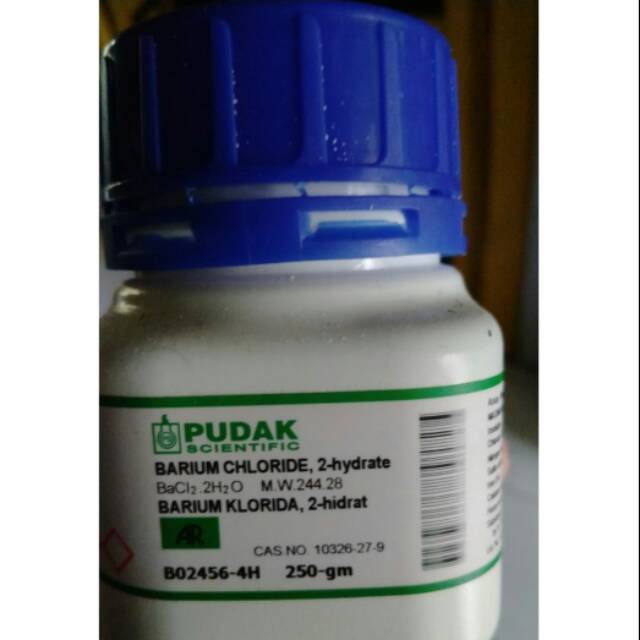 Jual ECER 10 gram dan 25 gram Barium Klorida Dihidrat / Barium Chloride ...