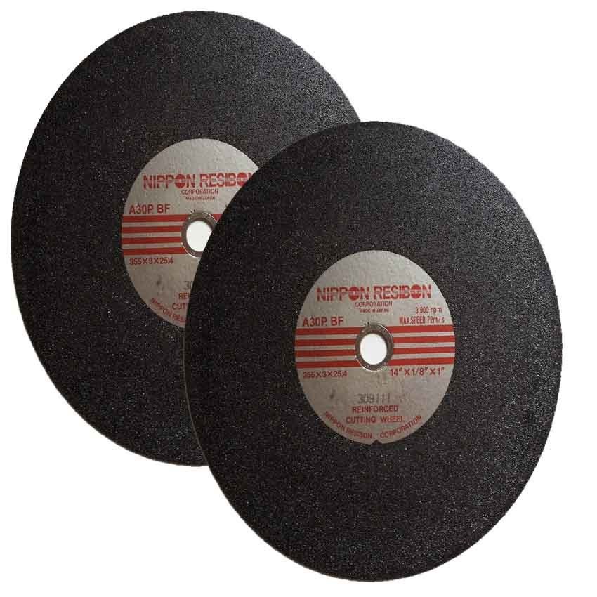 Jual Nippon Resibon Cutting Wheel For SteeL 14" X 3mm isi 2 buah ...