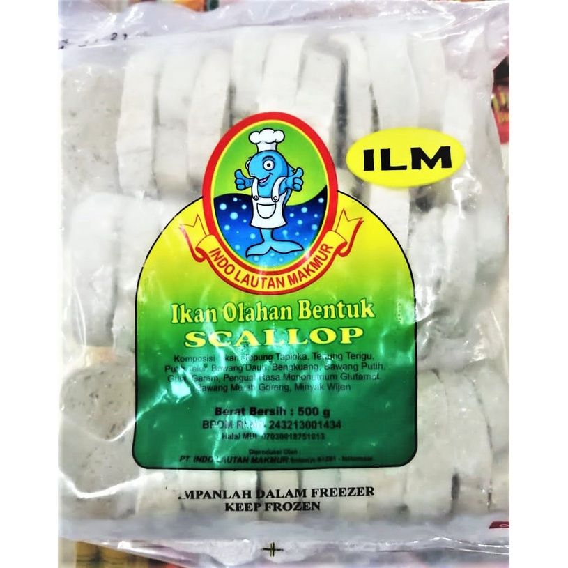 Jual ILM Ikan Scallop Reg 500gr | Shopee Indonesia