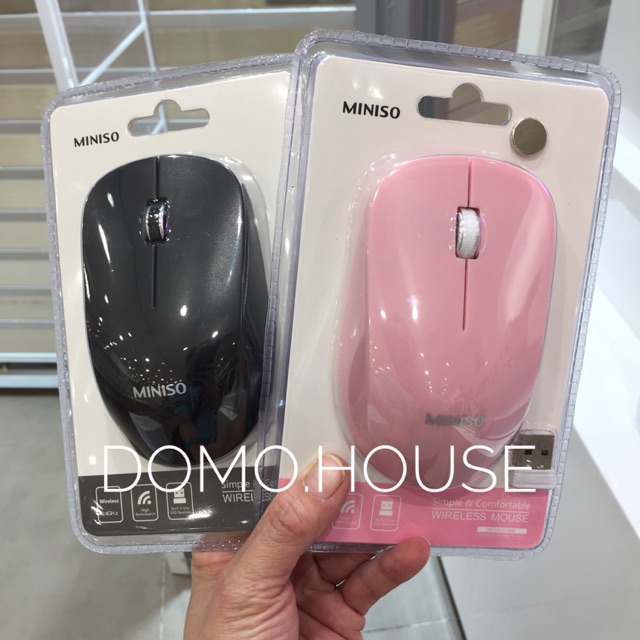 Jual MINISO SIMPLE AND COMFORTABLE WIRELESS MOUSE | Shopee Indonesia