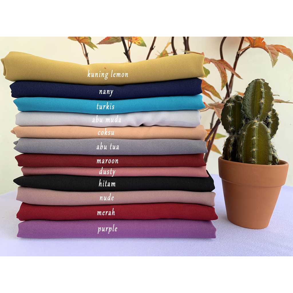 Jual Kain Woolpeach Premium / wollpeach premium / wolfis premium ...