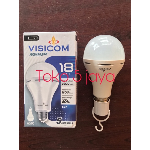 Jual lampu emergenci visicom / lampu magic visicom / lampu led visicom 18 WATT | Shopee Indonesia