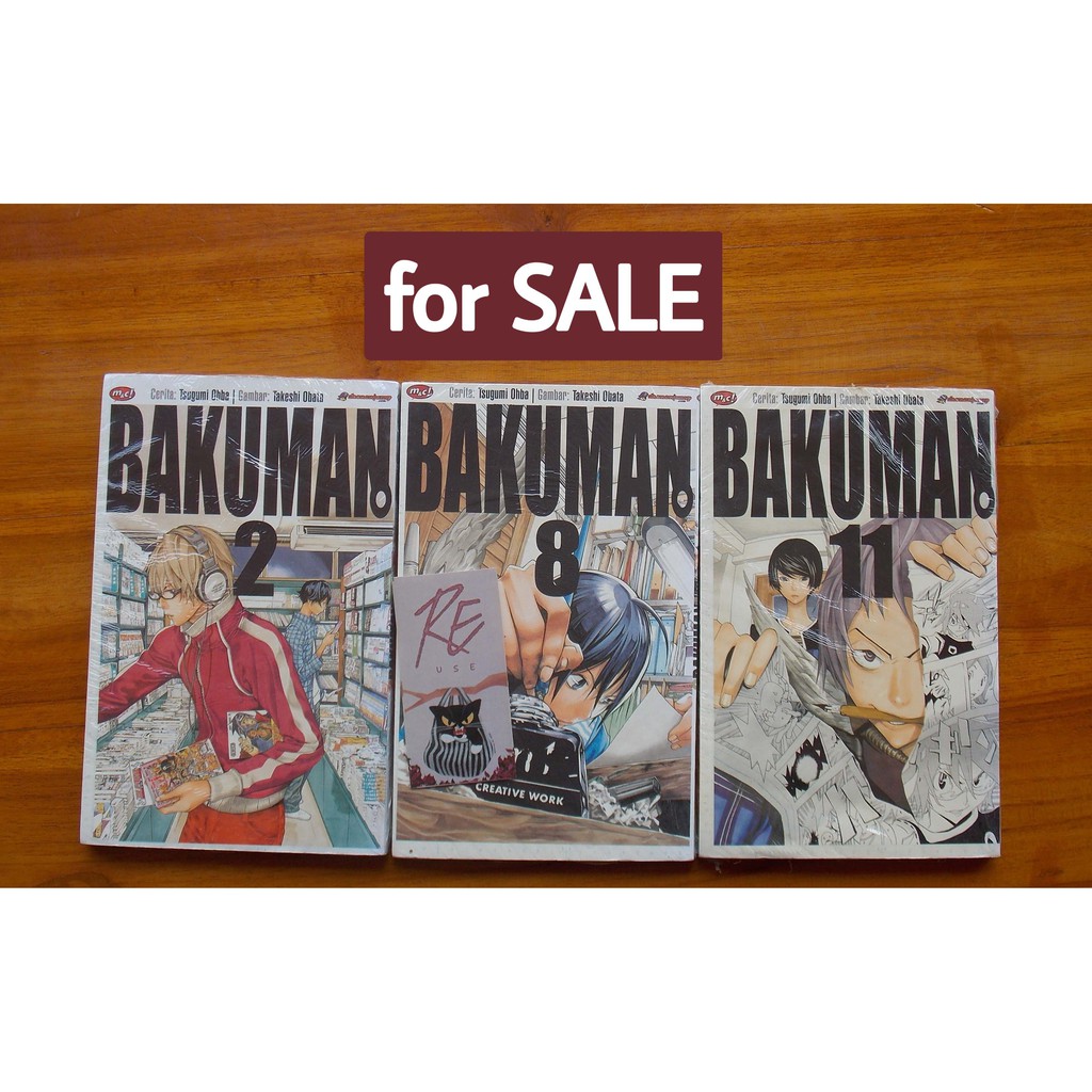 Jual komik Bakuman cabutan Oleh Tsugumi Ohba & Takeshi Obata | Shopee Indonesia