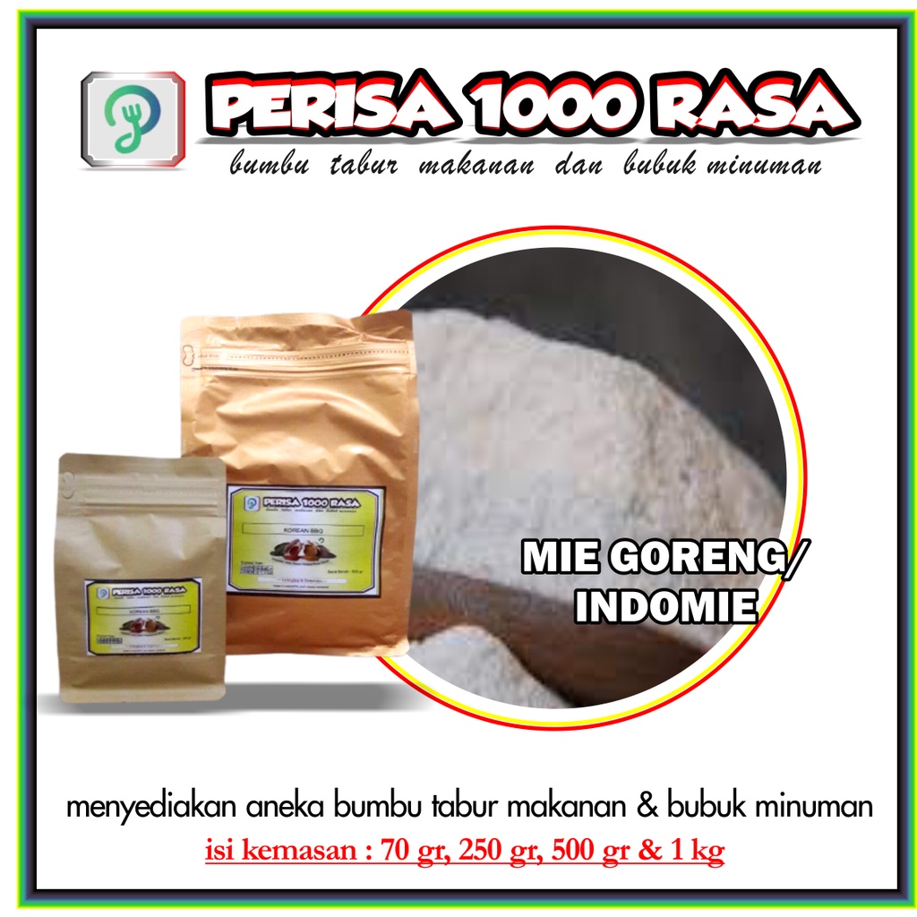 Jual BUMBU TABUR RASA MIE GORENG 250 gr, BALADO PEDAS MANIS, BUBUK MIE ...