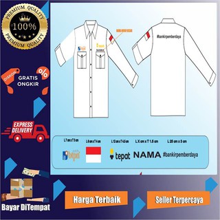 Jual Kemeja Net tv Trans tv trans7 seragam PDL PDH custom bordir ...