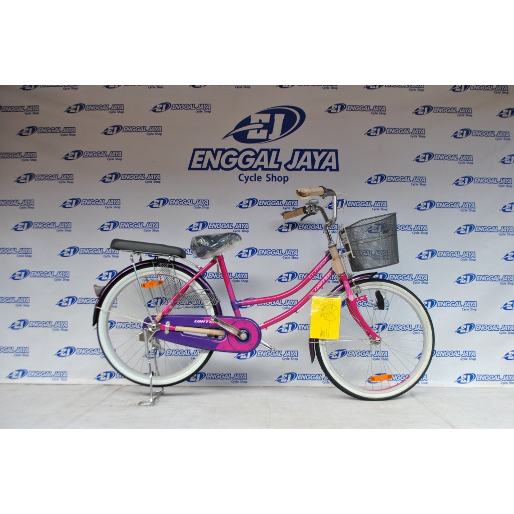 Jual Sepeda City Bike CTB Mini United Class X 24 Inch | Shopee Indonesia