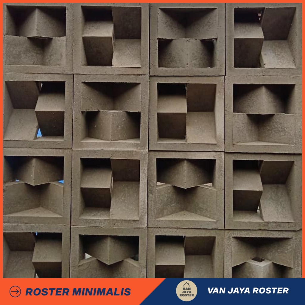 Jual roster beton minimalis loster beton lubang angin anti tampias ...