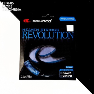 Jual Solinco Revolution 1.20/17 String ( Senar Tenis / Tennis ...