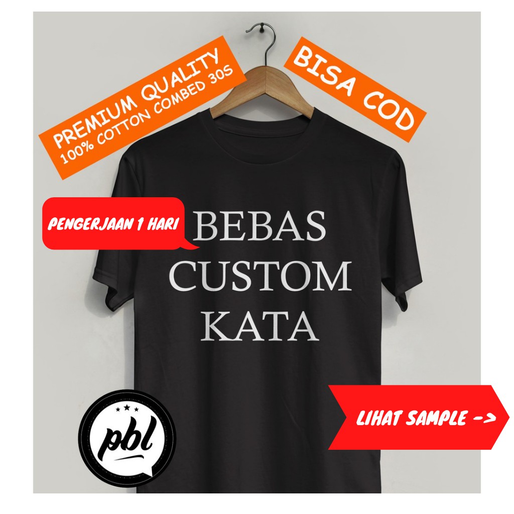 Jual kaos custom KHUSUS CUSTOM KAOS PRIA BACA RULES DI DESKRIPSI ... Jual kaos custom KHUSUS CUSTOM KAOS PRIA BACA RULES DI DESKRIPSI ...
