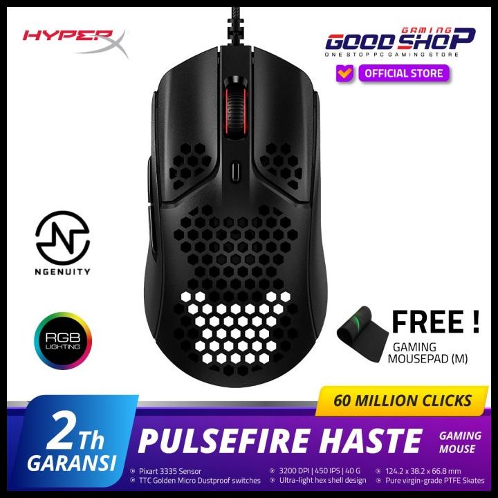 Jual Hyperx Pulsefire Haste - Gaming Mouse | Shopee Indonesia