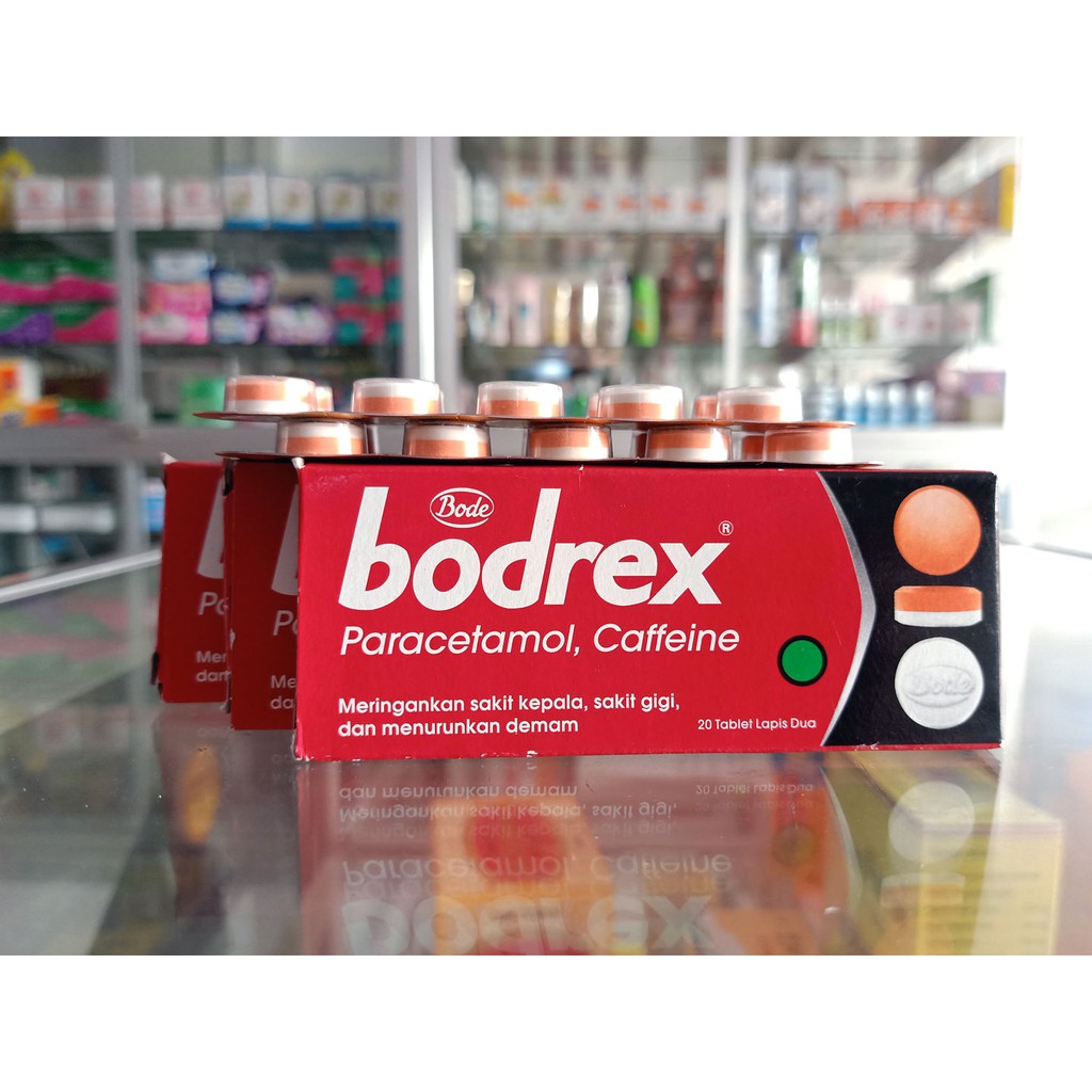 Jual Bodrex 1 Strip Isi 10 Tablet - Obat Sakit Kepala Demam Penghilang ...