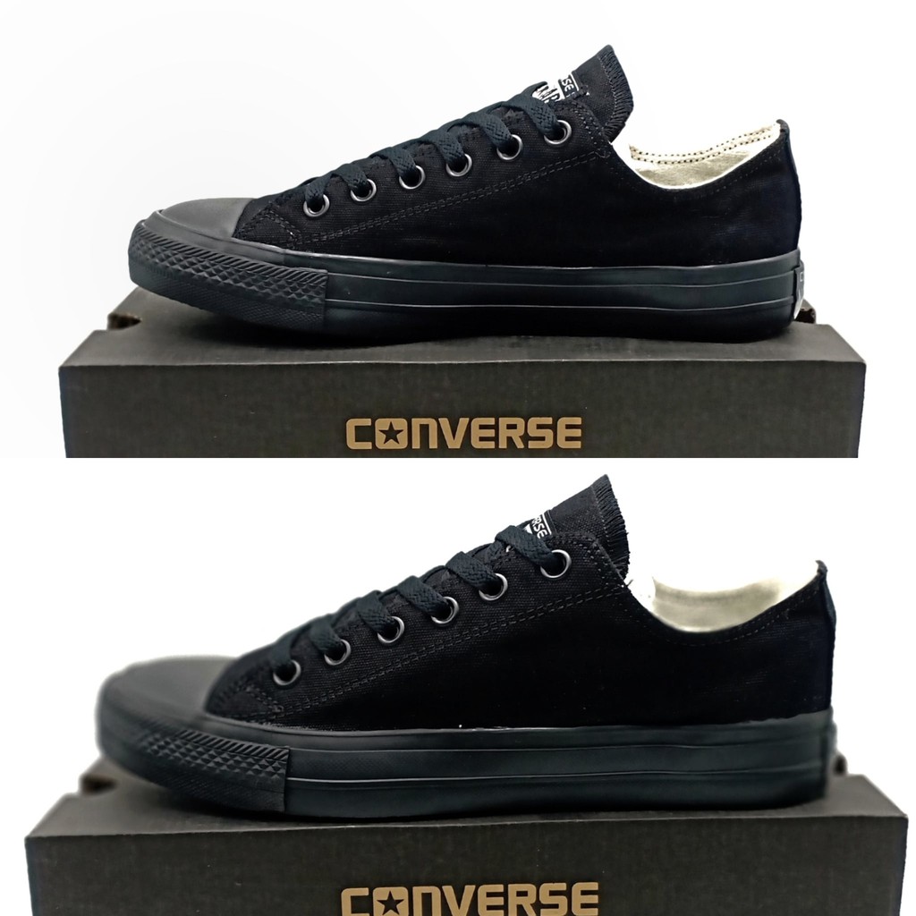 Jual sepatu converse hitam sepatu all star converse sepatu sekolah ...
