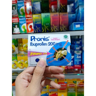 Jual PRORIS IBUPROFEN 200 MG TRIPLE ACTION MENGATASI SAKIT KEPALA ...
