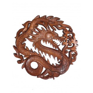 Jual Ukiran Bali Pandil Kayu Naga 25cm | Shopee Indonesia