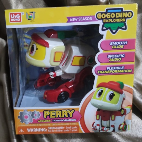 Jual Gogo dino Perry transformation | Shopee Indonesia