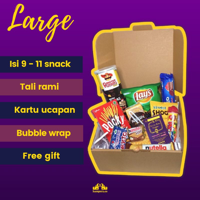 Jual Hadiah Wisuda / SnackBox / Snack Box Murah / Hampers Custom ...