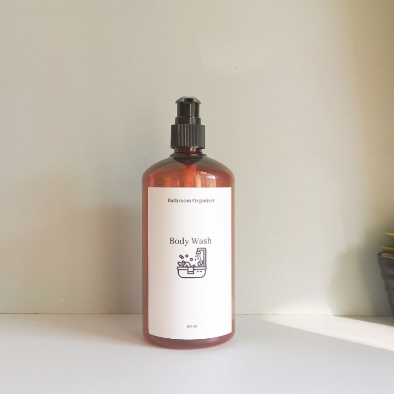 Jual Botol Body Wash Aesthetic 500ml | Shopee Indonesia