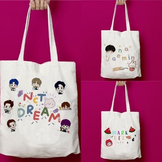 Jual Totebag Tote Bag NCT Dream NCT Dream Cafe Mark Jaemin NCT ...