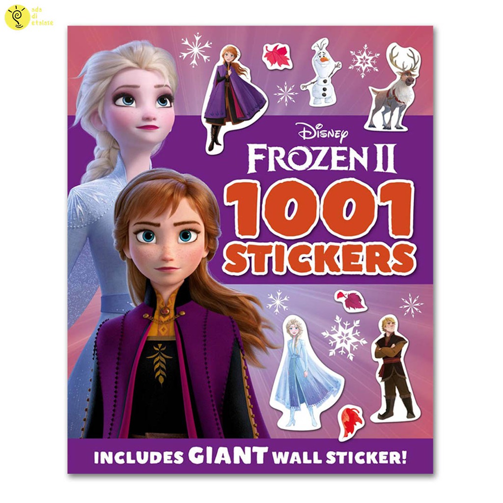 Jual Sticker Activity Book Disney Frozen II 1001 Stickers (Includes ...