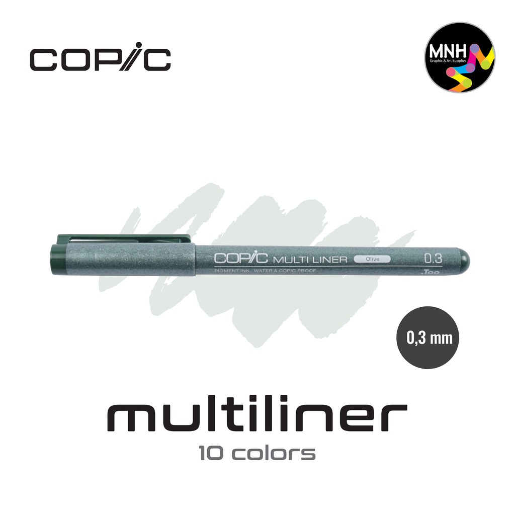 Jual Copic Multiliner Olive - Drawing Pen | Shopee Indonesia