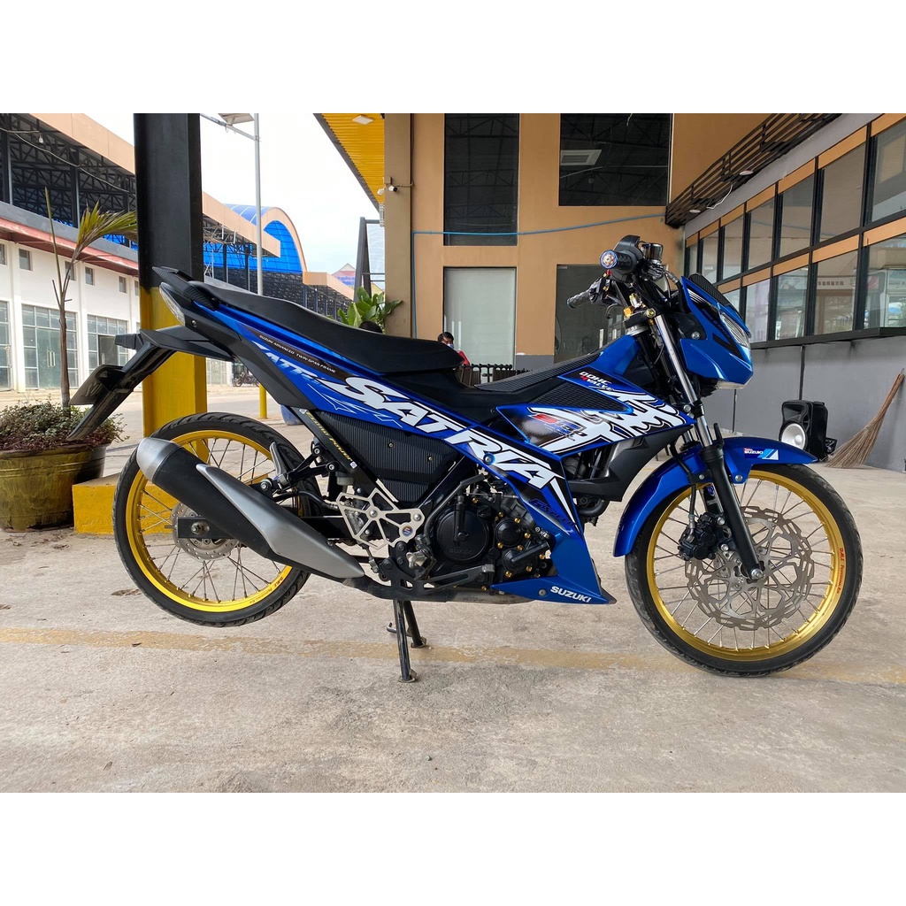 Jual striping Suzuki Satria FU Injeksi motif R150 HAYABUSA | Shopee ...