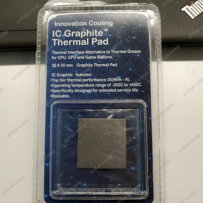 Jual Paper | Ic Graphite Cpu Thermal Pad 30X30Mm Alternative Thermal ...