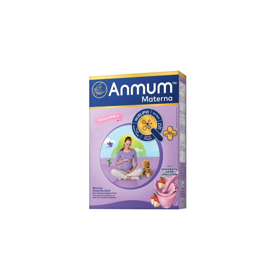 Jual Anmum Materna Strawberry White Chocolate 400 gr Indonesia|Shopee ...