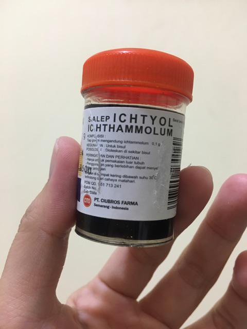 Ichtyol Salep 15 gr - Salep Hitam - Salep Ictiol - Icthiol - Ictiol ...