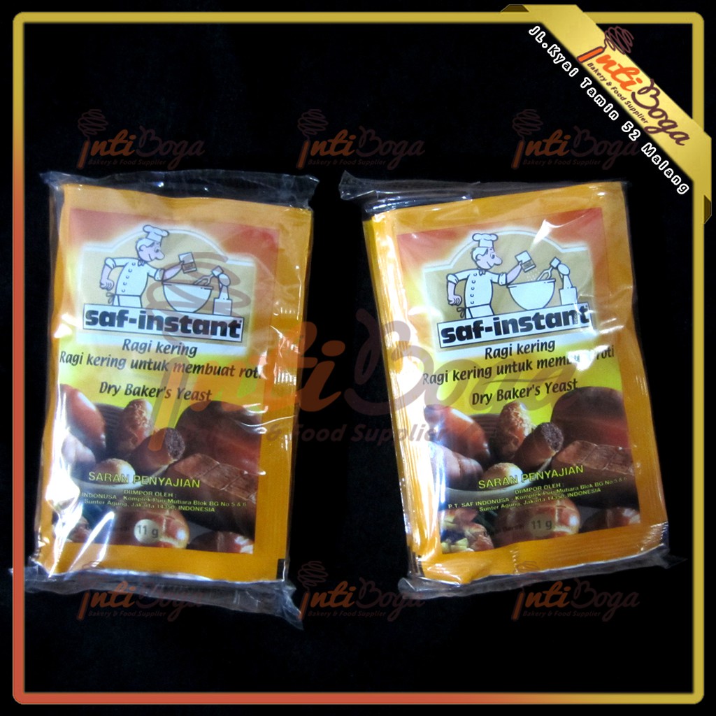 Jual SAF INSTANT RAGI SACHET PAK (4 x 11gr) - Ragi Instan - Dry Yeast ...