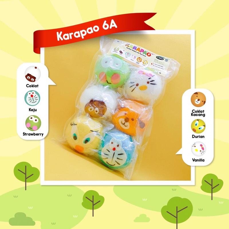 Jual Karapao ( Karakter Bakpao ) FROZEN FOOD Devilha Snack Indonesia ...