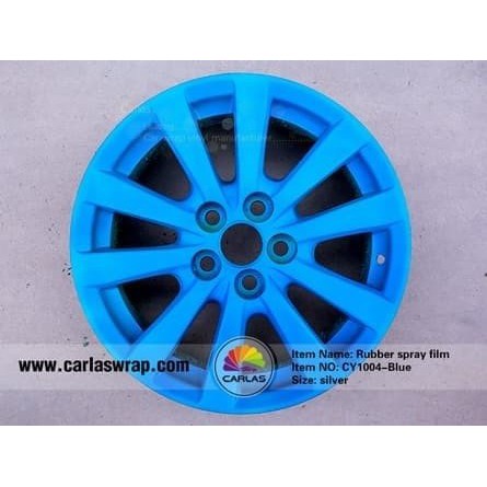 Jual CARLAS RUBBER PAINT BIRU STABILO CY1004 - PILOX VELG MOBIL RACING ...