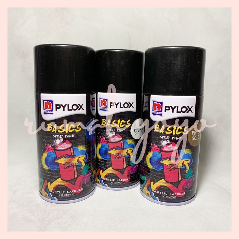 Jual Pylox Basics Nippon Paint 300cc / Cat Semprot / Pilox | Shopee Indonesia