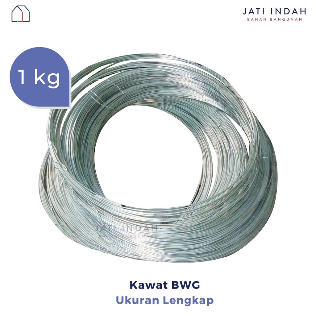 Jual Kawat BWG Remos 1 kg Galvanis Ukuran Lengkap (10, 12, 14, 16, 18, 20) | Shopee Indonesia