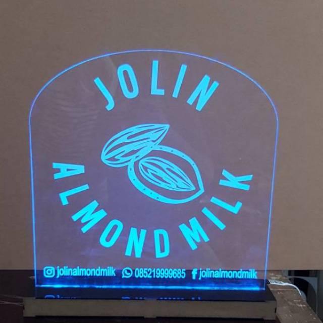 Jual Lampu akrilik / acrylic grafir custom | Shopee Indonesia