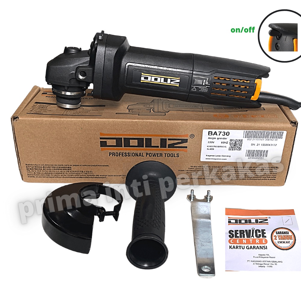 Jual Gerinda Tangan 4 Inch DOLIZ BA730 BA 730 | Shopee Indonesia
