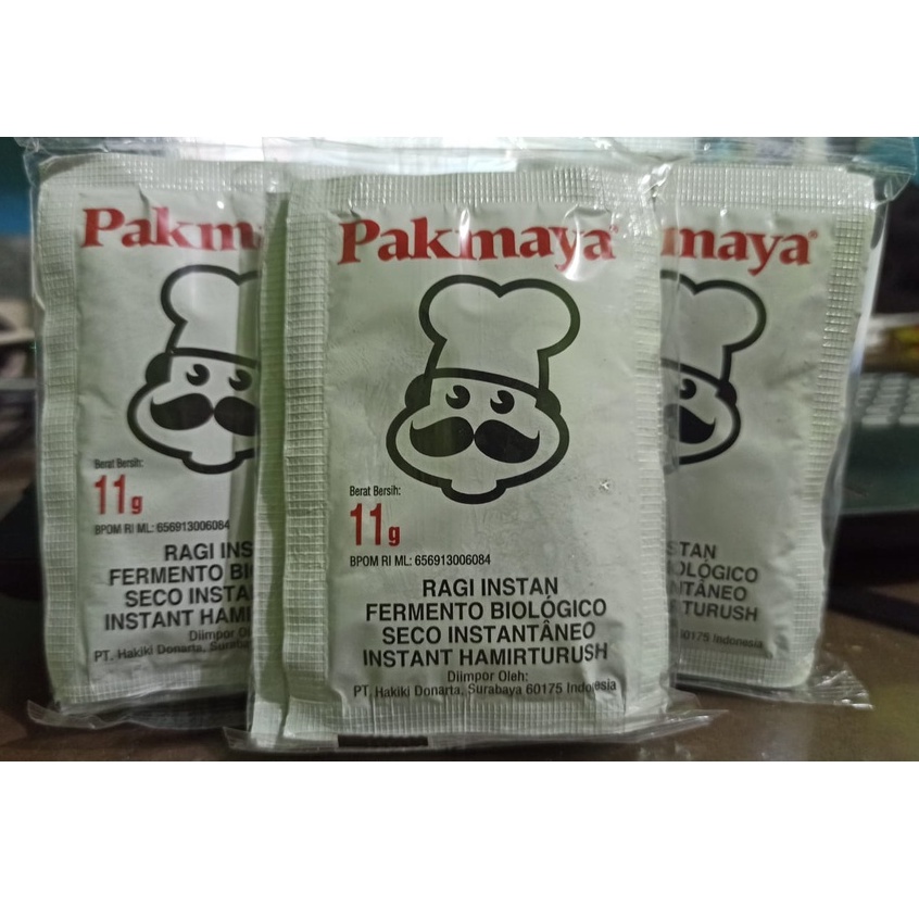 Jual PAKMAYA RAGI INSTAN SACHET (4X11gr) Indonesia|Shopee Indonesia