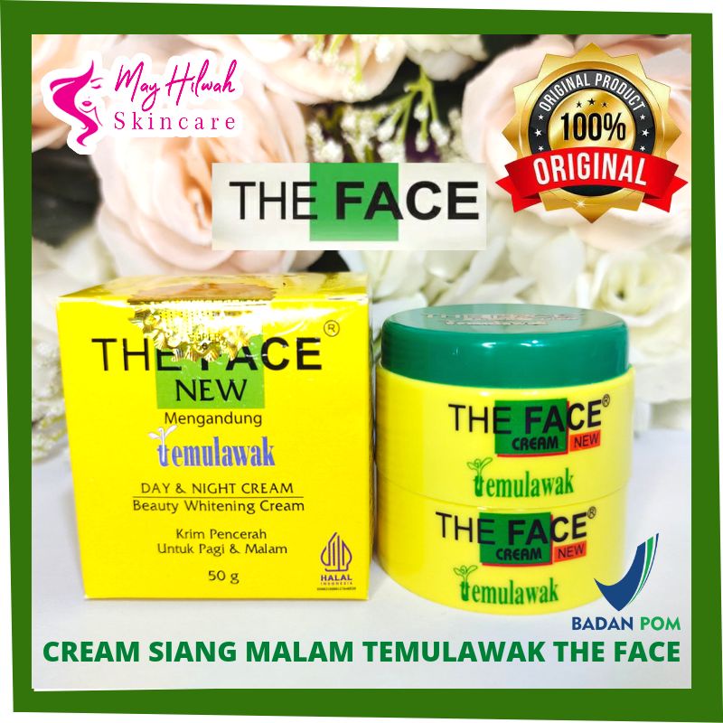 Jual THE FACE DAY NIGHT CREAM TEMULAWAK ASLI ORIGINAL BPOM | Shopee ...