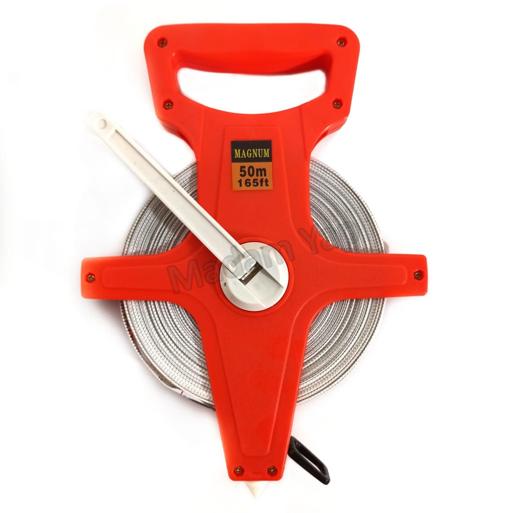 METERAN TANCAP 30 50 100 M METER GULUNG ROL TANAM TANAH BANGUNAN | Shopee Indonesia