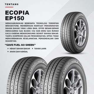 Jual Ban Mobil Bridgestone Ecopia EP-150 185 65 R14 | Shopee Indonesia