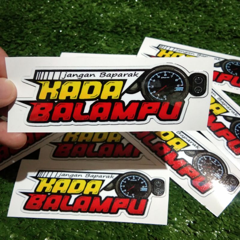 Jual sticker kata2 bahasa banjar #kada balampu | Shopee Indonesia