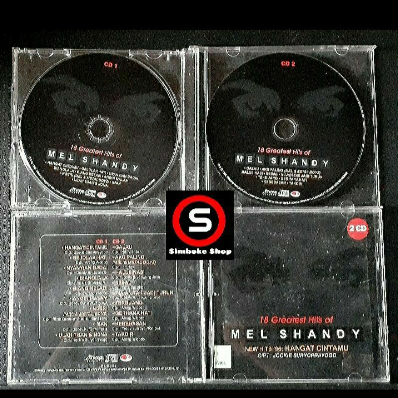 Jual Mel Shandy - album 18 Greatest Hits ( 2 CD Original ) | Shopee ...