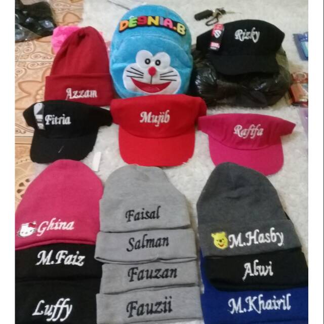Jual Topi Nama dan Tas Nama Indonesia|Shopee Indonesia