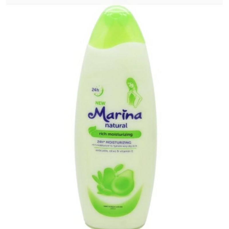 Jual Marina Hand Body Lotion Natural Rich Moisturizing 500ml | Shopee ...