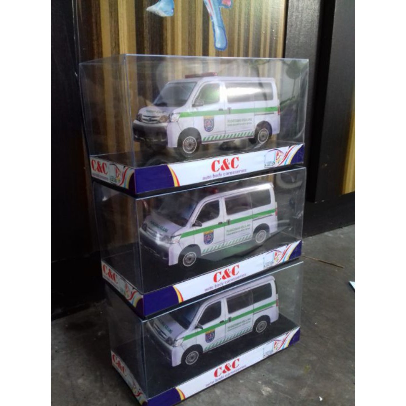 Jual miniatur AMBULANCE COSTUM | Shopee Indonesia