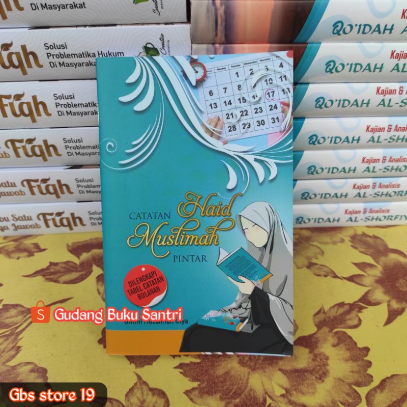 Jual Catatan Haid Haidl Muslimah Pintar - Dilengkapi Tabel Catatan ...