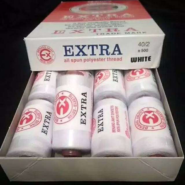 Jual Benang extra white(putih) | Shopee Indonesia