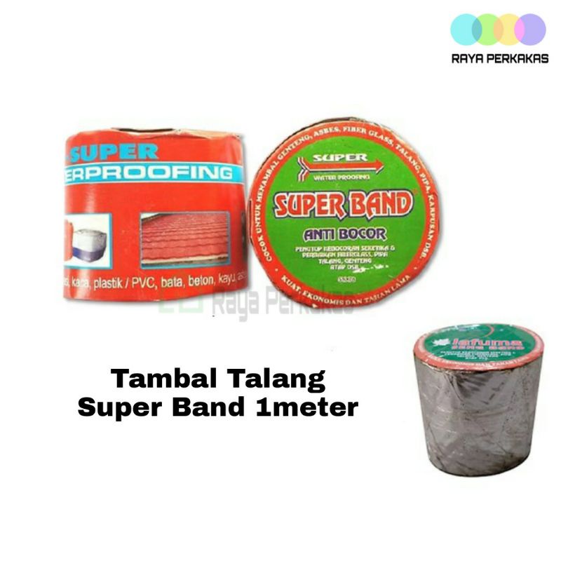 Jual Sealtape Lakban Super Band Tambal Talang 1 meter Isolasi Anti ...